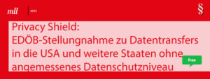 EDÖB: Stellungnahme zu Datentransfers in die USA und weitere Staaten ohne | SDV Dialogmarketing
